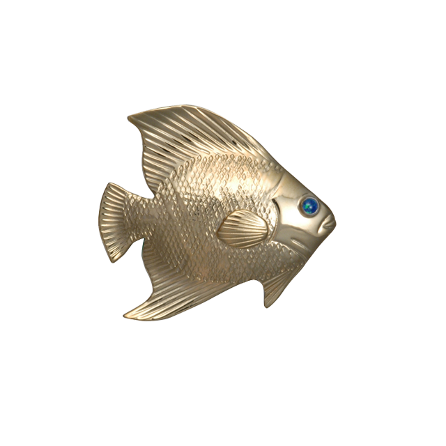Angelfish Pin/Pendant - LG – Courtney Design